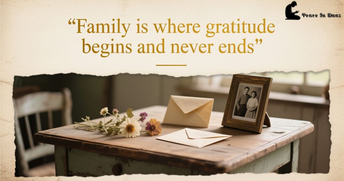 Family Gratitude Quotes To Help Express Our Thanks